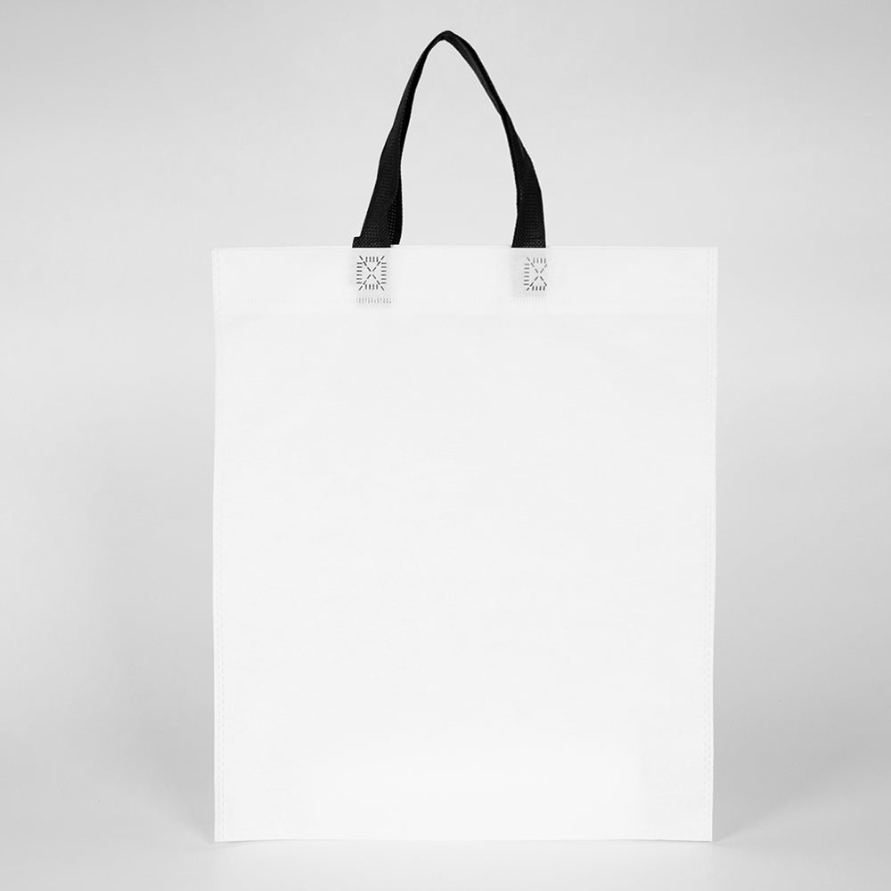 Tela Çanta Ultrasonik - Siyah Kulplu - 35x40cm (Körüksüz) – istecanta.com